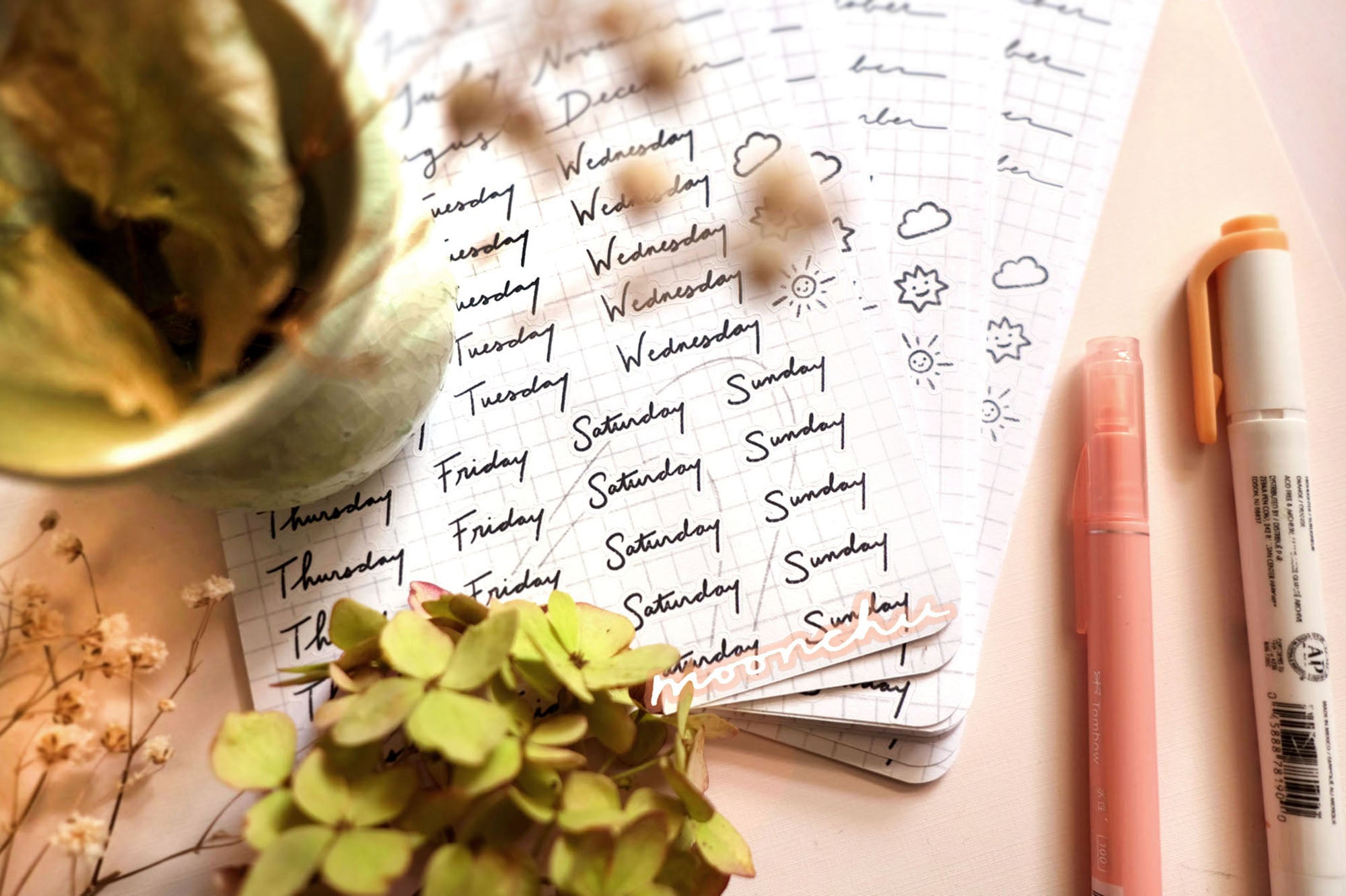 stationery – moonchu